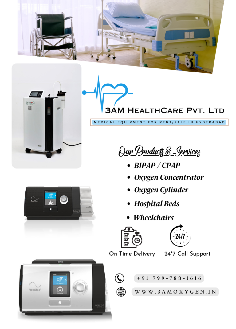 "3AM HealthCare - Hyderabad's Medical Equipment Solution"